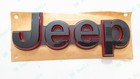 Gloss Black Red Rear liftgate Jeep Emblems Fit 2021+ Jeep Grand ...