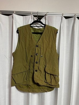 norbit Olive Mesh Nylon Vest Size L Button Pocket | eBay