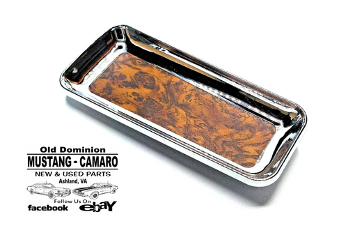 1974-1978 Mustang Console Coin Tray with Woodgrain | eBay