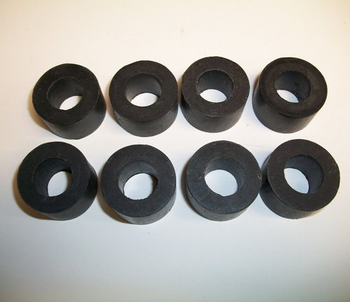 Lot of 8 Foosball Table Rod Bumpers Solid Rubber | eBay