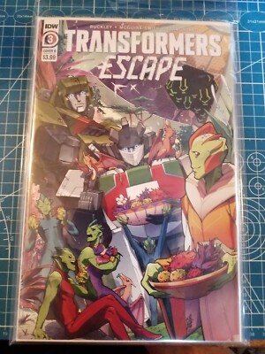 Transformers Escape 3 IDW Comics 9.6 Avg H10-259 Variant | eBay
