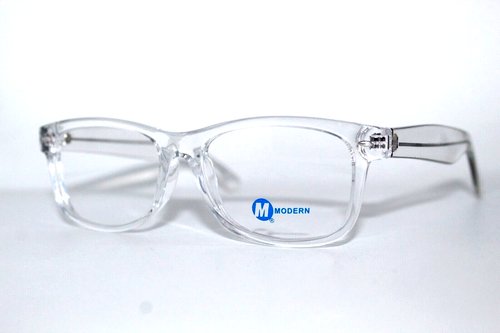 NEW MODERN OPTICAL METROPOLITAN CRYSTAL AUTHENTIC EYEGLASSES FRAMES 53 ...