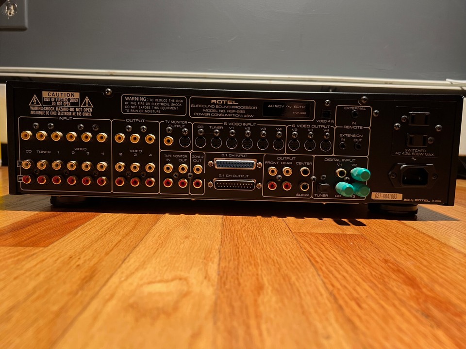 Near MINT-Rotel RSP-985 Pre-Amp/Processor- | eBay