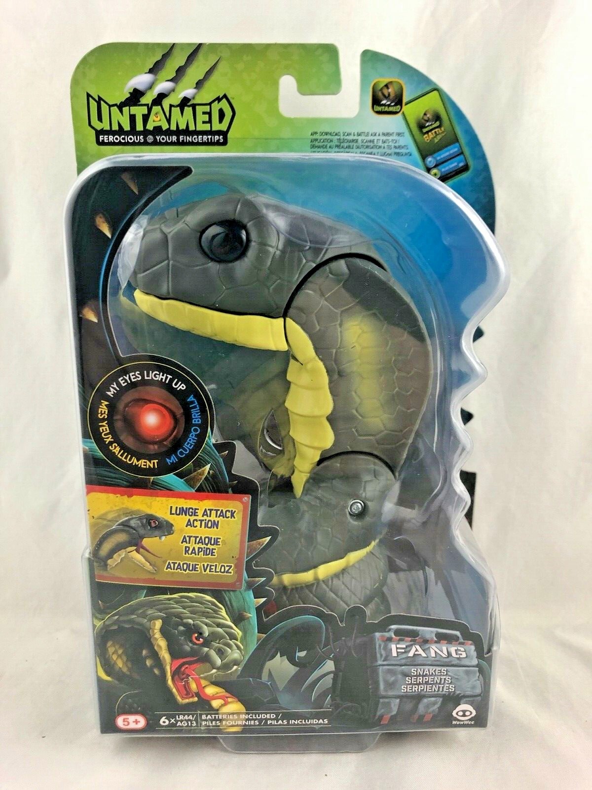 Fingerlings - Untamed - FANG - Snake - Interactive - NEW | eBay