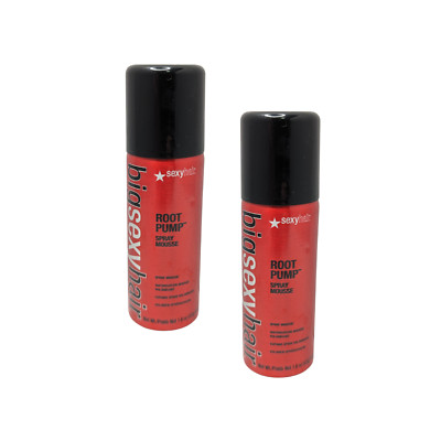 3 x Sexy Hair Big Sexy Hair Root Pump Spray Mousse (50 ml) | eBay