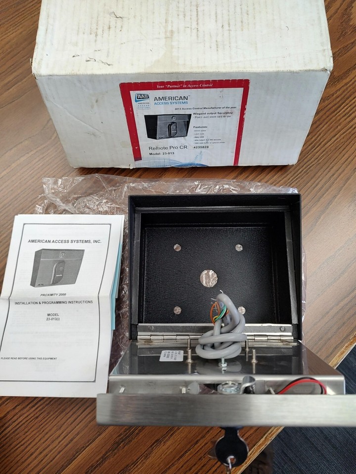 AMERICAN ACCESS SYSTEMS 23-013 CARD READER | eBay