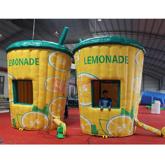 Lemon Booth Inflatable Lemonade Stand Tent Lemonade Store With Hands ...