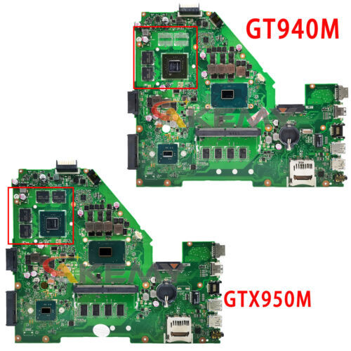 X550VX X550VXK For ASUS A550V W50V X550V X550VQ FH5900V Mainboard i5 i7 ...