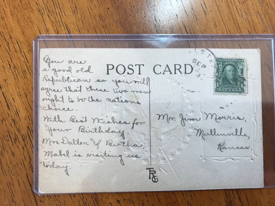 1909 Political "The Nations Choice" William Howard Taft for President ...