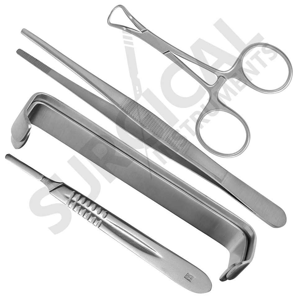 48 Pcs Hernia Set General Surgery Medical Instruments Stainless German ...