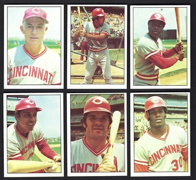 1975 SSPC Complete Cincinnati Reds World Series Champions Team Set (26 ...