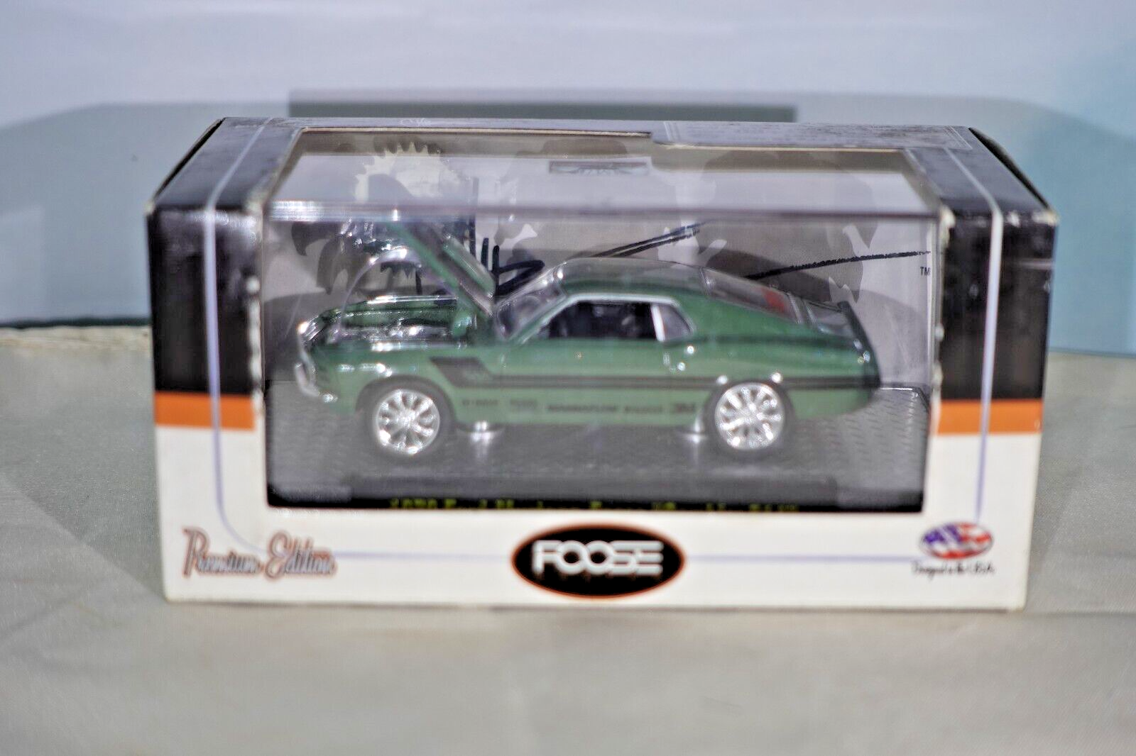 1/64th M2 Machines SEMA ED. 1970 Ford Mustang "Foose Gambler 514" Green/Black | eBay