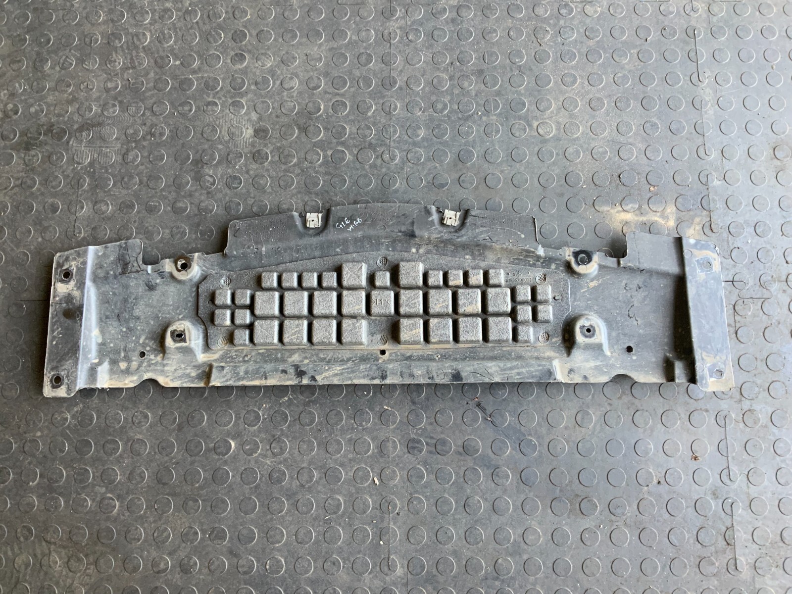 MERCEDES BENZ GLE W166 FRONT BUMPER UNDER TRAY A1665200023 | eBay