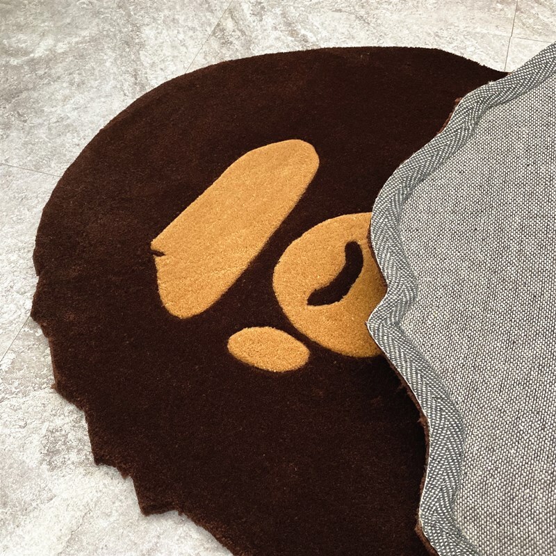 NEW Bathing Ape Bape Baby Milo heavy big thick area carpet rug mat FREE ...