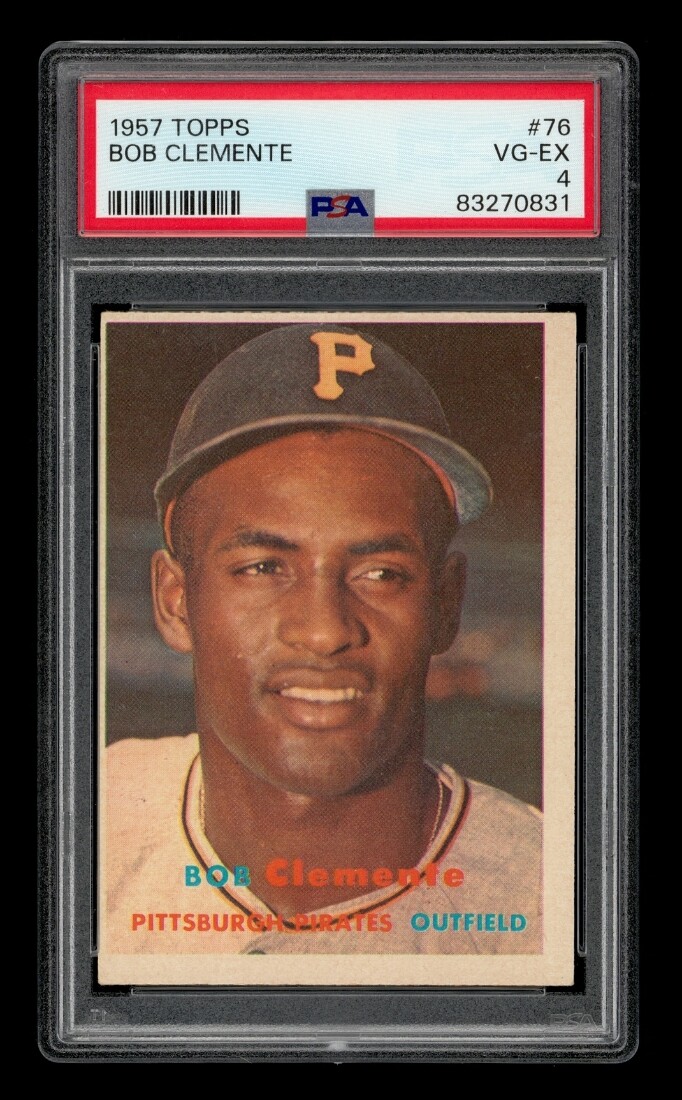1957 Topps Set-Break # 76 Bob Clemente PSA 4 VG-EX | eBay