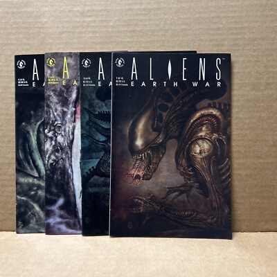 Aliens Earth War #1-4, Complete 1991 Series, Sam Keith | eBay