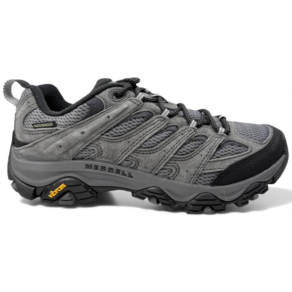 Merrell Moab 3 WP Men’s Hiking Shoes Granite Size 8.5 Waterproof New in ...
