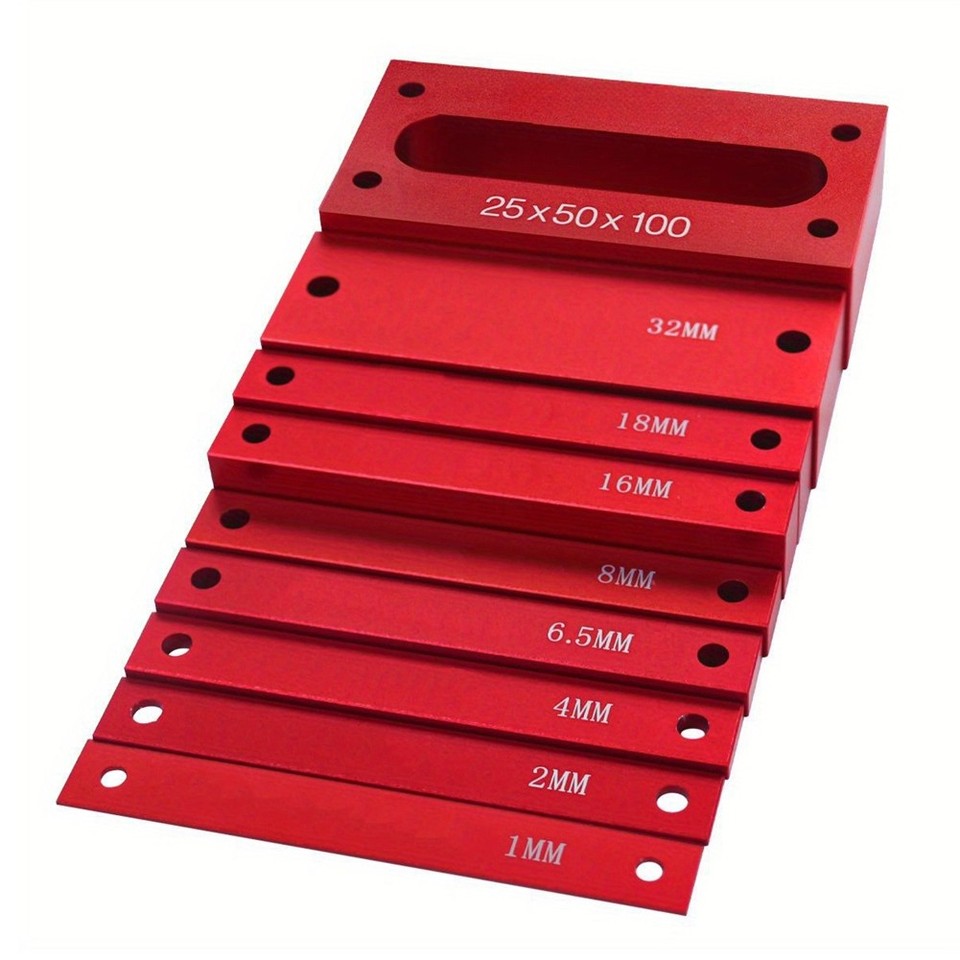 ,9Pcs Metric Setup Blocks Height Set- Setup Bar Blocks W/Size3152 | eBay UK