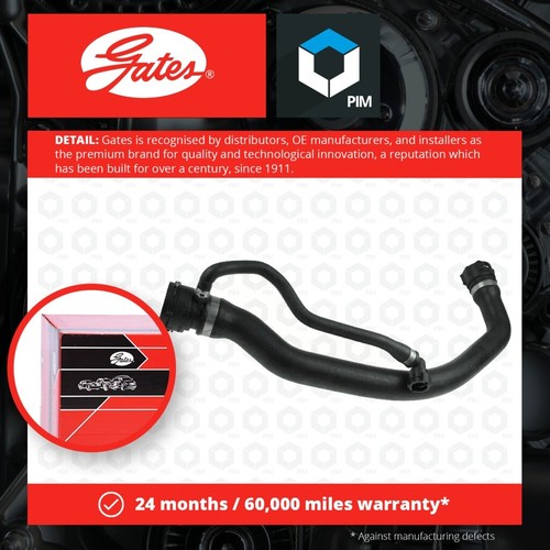 Radiator Hose fits BMW 530D E60, E61 3.0D Upper 03 to 10 Coolant Gates ...