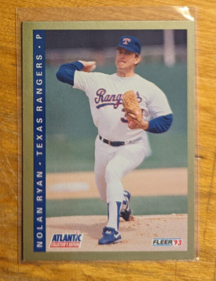 1993 Fleer Atlantic #20 Nolan Ryan Rangers | eBay