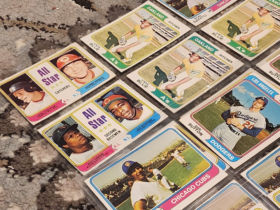Huge Lot of 5400+ 1974 Topps Baseball Cards - Set Builder's Hoard | eBay