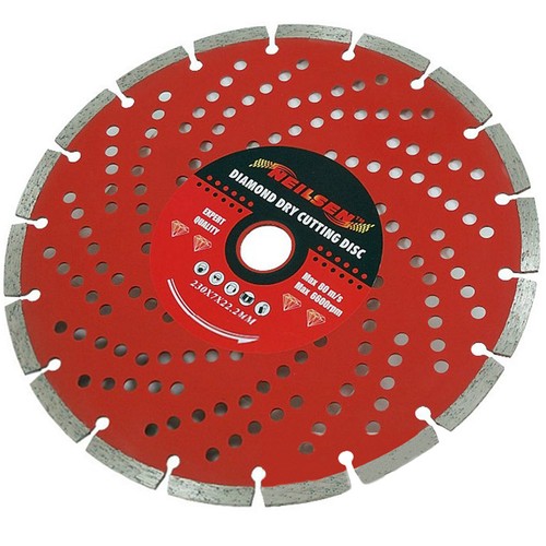 9 Inch 230mm Diamond Cutting Disc Masonry Stone Hard Brick Tiles ...