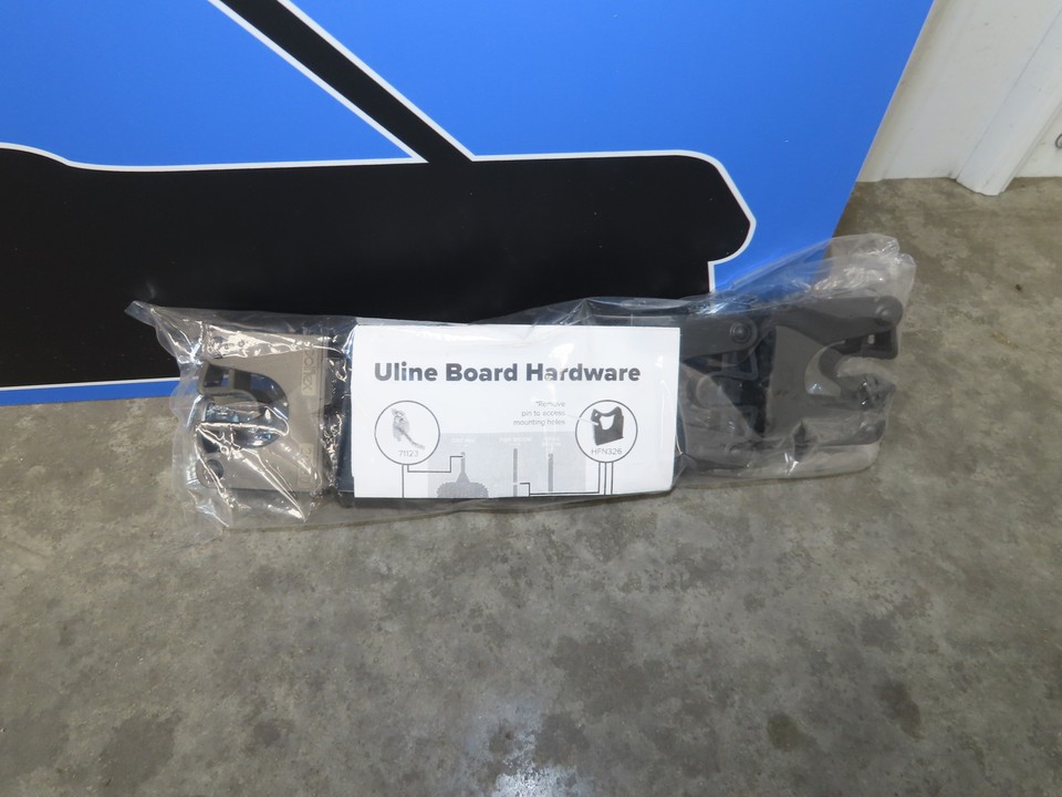 Uline H-8043BLU 5S Dry Zone Shadow Board Blue Broom Sweeper Janitorial ...