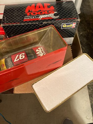 1997 Mac Tools #97 Motor Sports NASCAR With Tin Tool Box | eBay