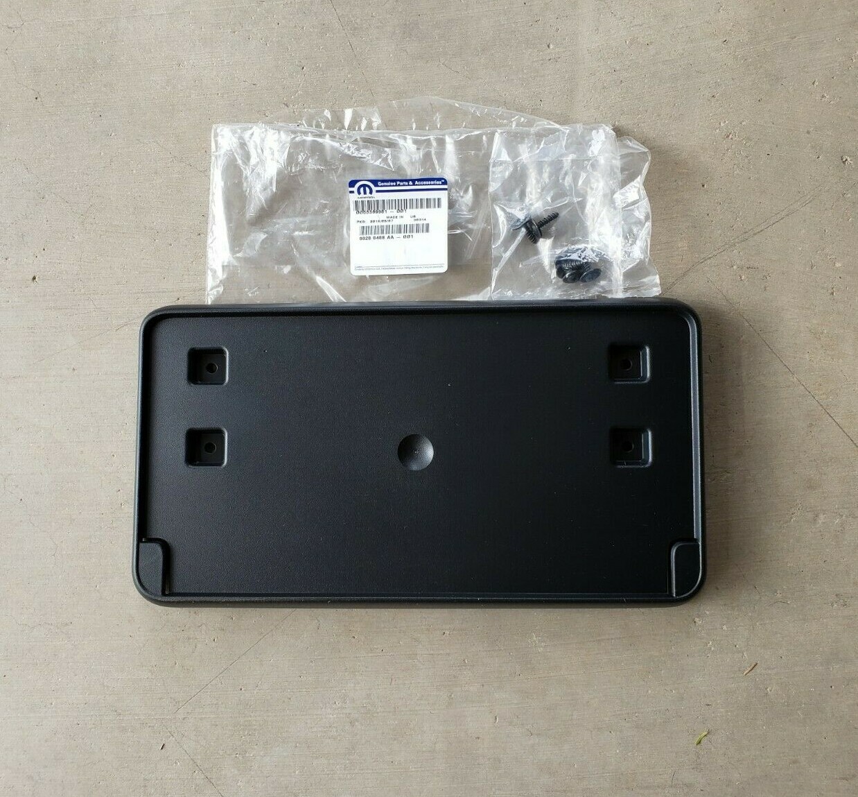 2019-2023 Jeep Cherokee (EXCEPT Trailhawk) License Plate Bracket ...