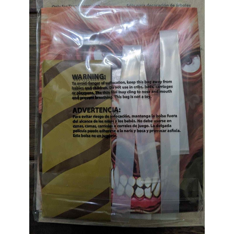 Wolf Halloween Tree Wrap Decoration 60” x 14” Trick or treat party ...