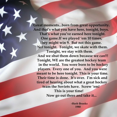 Miracle On Ice Speech