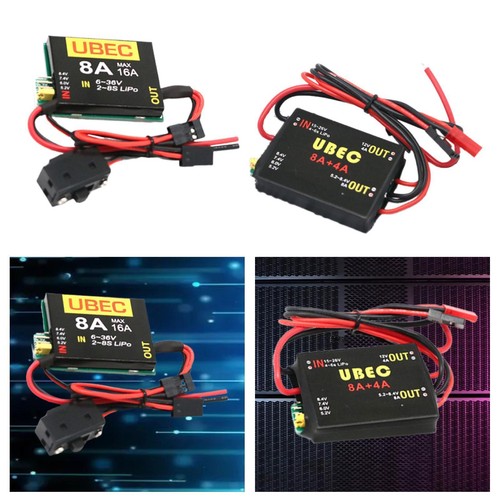 Ubec Module RC Power Supply Module, 5.2V/6.0V/7.4V/8.4V DIY Spare Parts ...