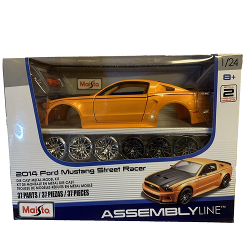 Maisto Ford Mustang GT Street Racer 1/24 Model Kit Assembly Line ...