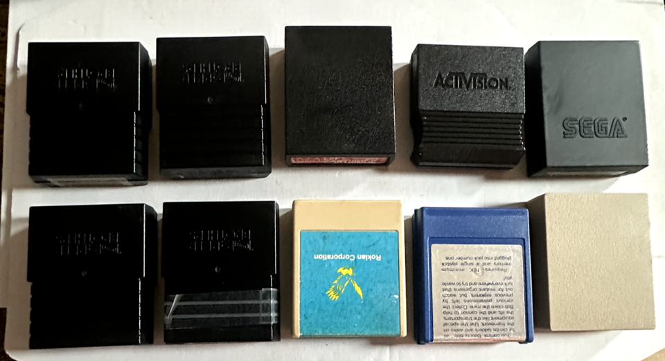 Atari Computer Cartridges 400/800 8 Bit Computers - Mix & Match VINTAGE ...