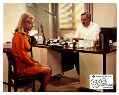 Eva Way To Love Original Lobby Card Renate Larsen doctors office scene ...