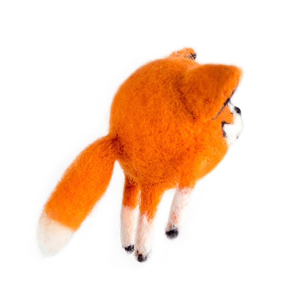 "Fox" Wool Kit for Felting WT-0134 | eBay