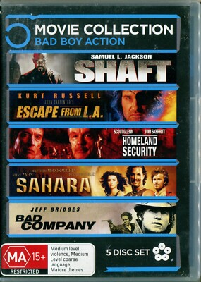 5 Movie Collection Bad Boy Action DVD, (LIKE NEW) REGION 4 | eBay Australia
