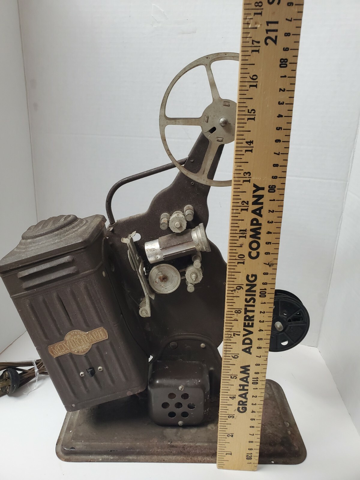 VINTAGE MOVIE FILM KEYSTONE 16MM PROJECTOR ANTIQUE COLLECTIBLE ...