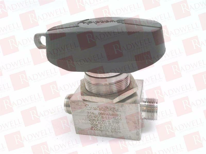 Swagelok SS-45S8-LL-1466 12 Cv 1/2" Male 40 SER 316L Stainless Steel ...