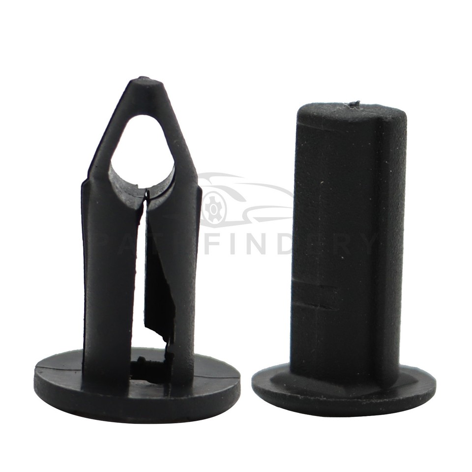 100Pcs ATV Retainer Clips Push Pin Splash Guard Body Panel For Honda ...