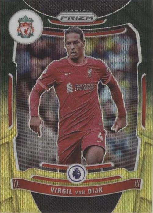2021-22 Panini Prizm Premier League - Virgil Van Dijk #76 Multi-Color ...