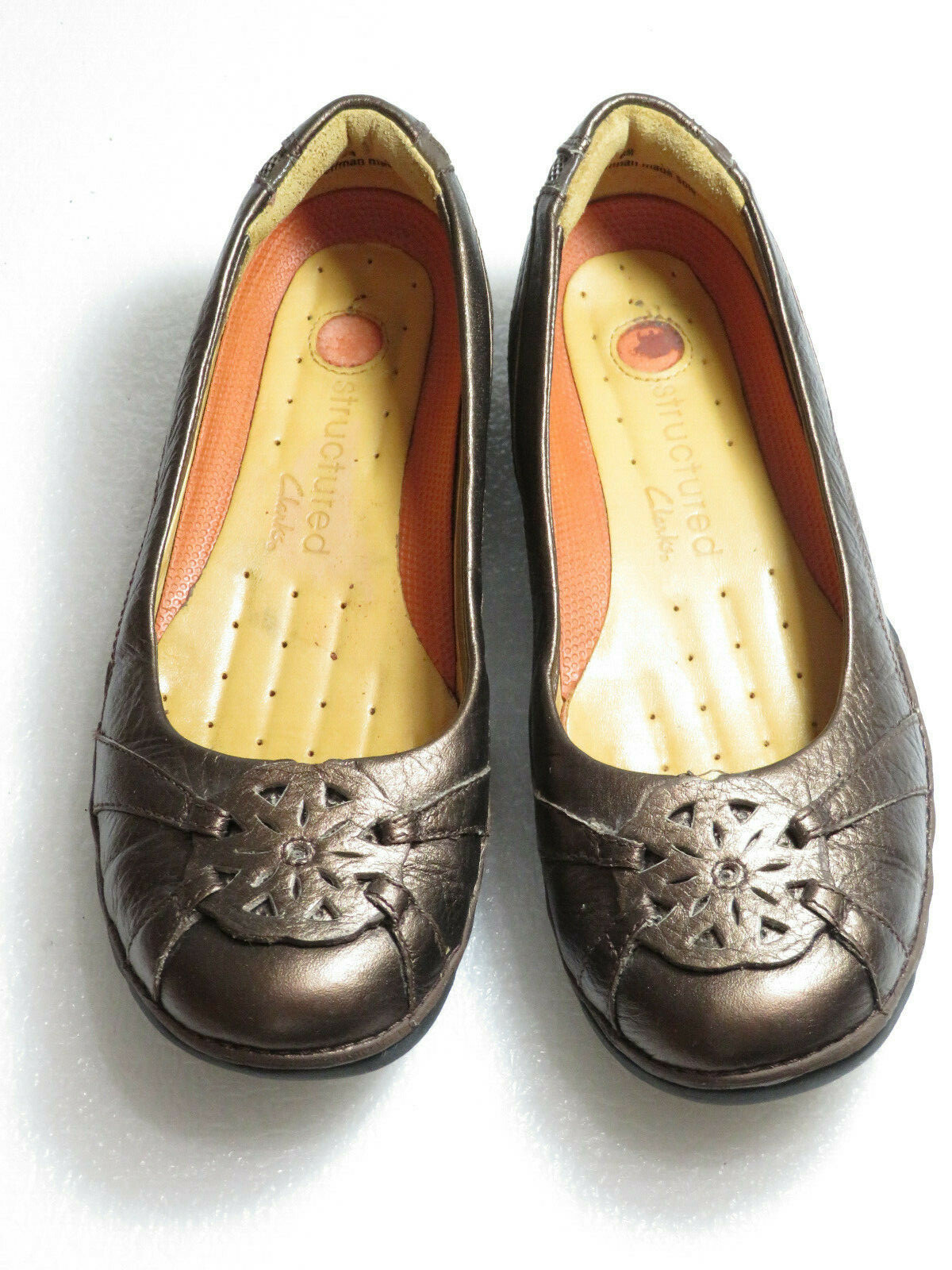 Womens Clarks Unstructured 85167 Flats ballet loafer… - Gem