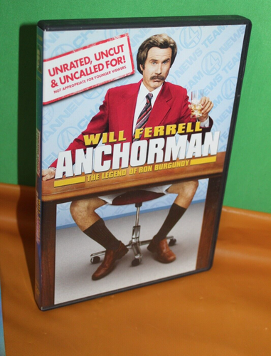 Anchorman: The Legend of Ron Burgundy DVD 2004 Extended Edition ...