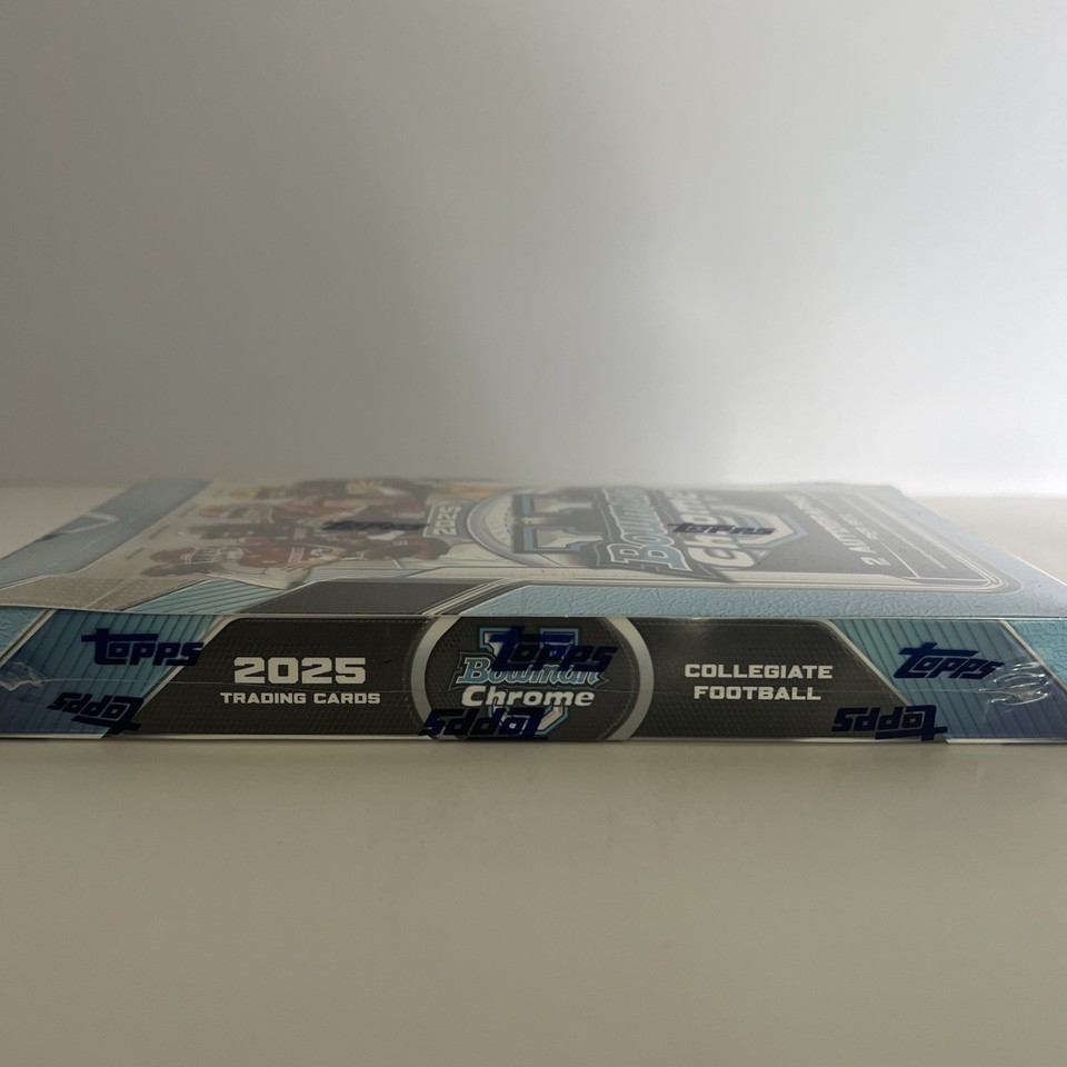 2025 Topps Bowman Chrome U University Football Factory Sealed Hobby Box ...