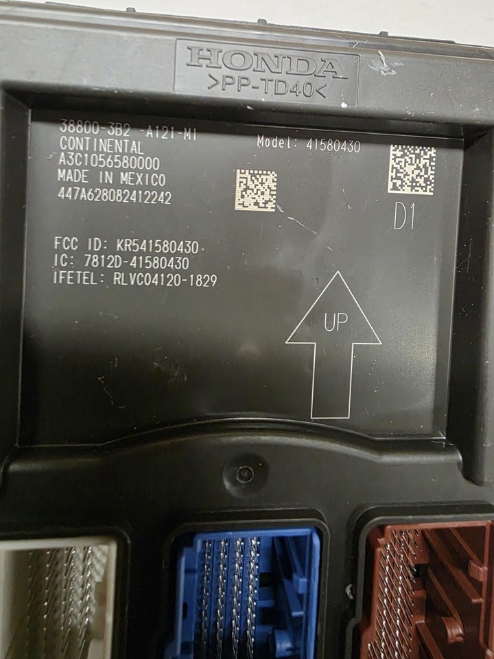 23-25 HONDA CR-V BODY COMPUTER CONTROL MODULE BCM BCU UNIT 38800-3B2 ...