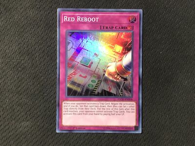 Red Reboot FLOD-EN068 - Super Rare - 1st Edition NM Yugioh | eBay