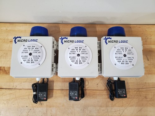 Lot of 3 Micrologic Micro Logic Car Wash Network lights With Boards & Enclosures | eBay UK