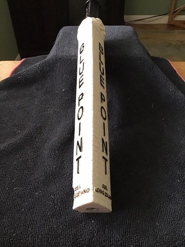 Blue Point Long Island Lighthouse White Black Beer Tap Handle 15” Bar ...