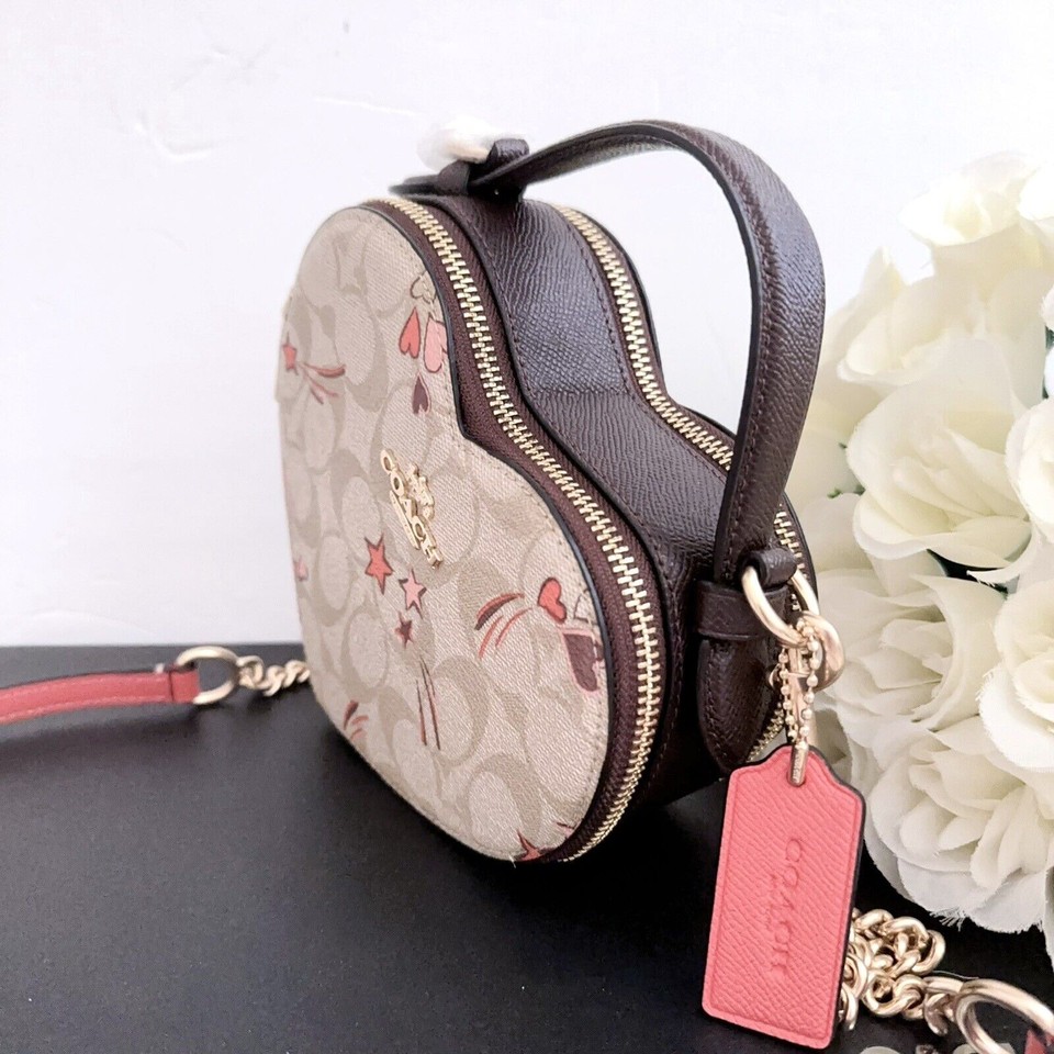 NWT Coach Heart Women's Crossbody Bag C6952/CE652/CP020/CP021 | eBay