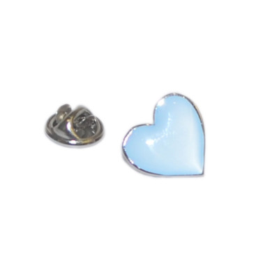 Blue Heart Lapel Pin Badge - XOMTP123 | eBay UK